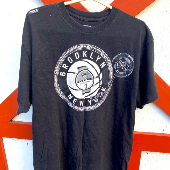Unk | Shirts | Brooklyn Nets Nba Basketball Graphic Logo Nyc Bk All Day ...